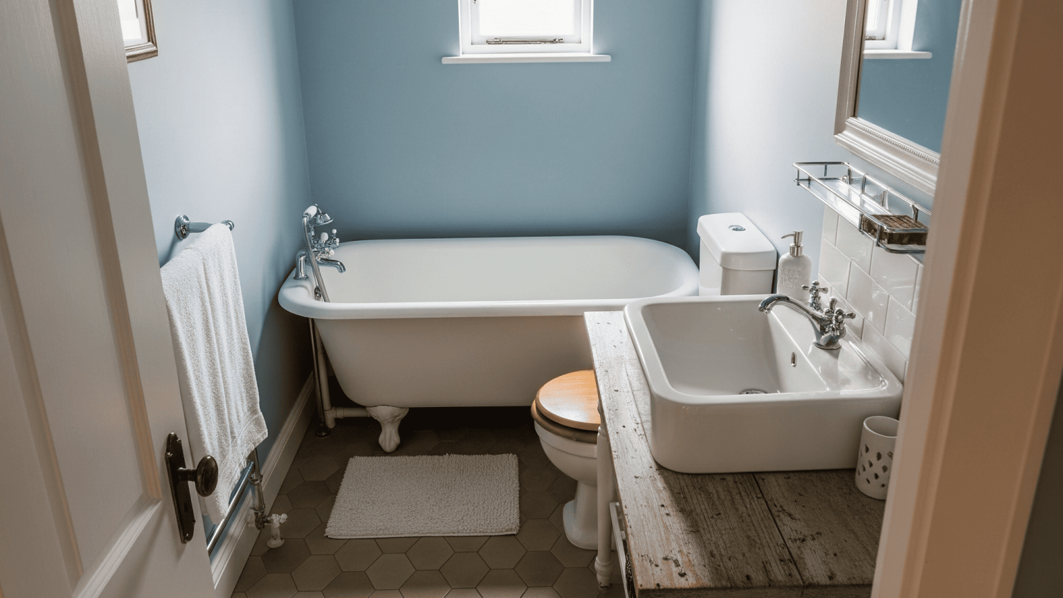 Inspirasi Desain Kamar Mandi Kecil Namun Terlihat Luas - Fortress Aluminos